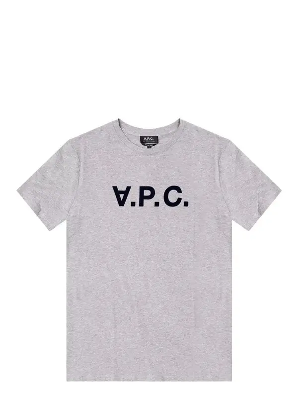 A.p.c. V.p.c. Logo-print T-shirt - Grey