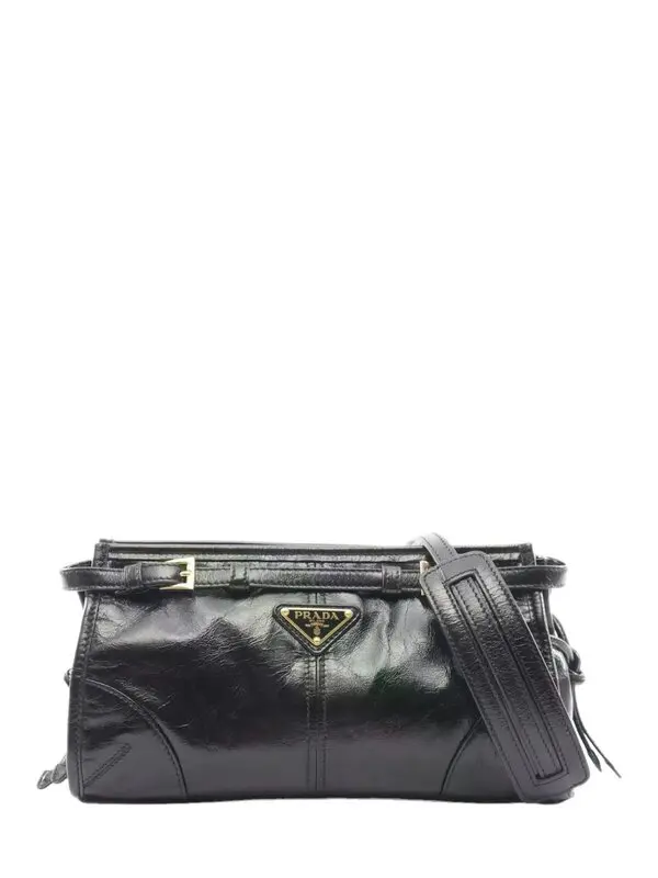 Prada Small Bonnie Shoulder Bag - Black
