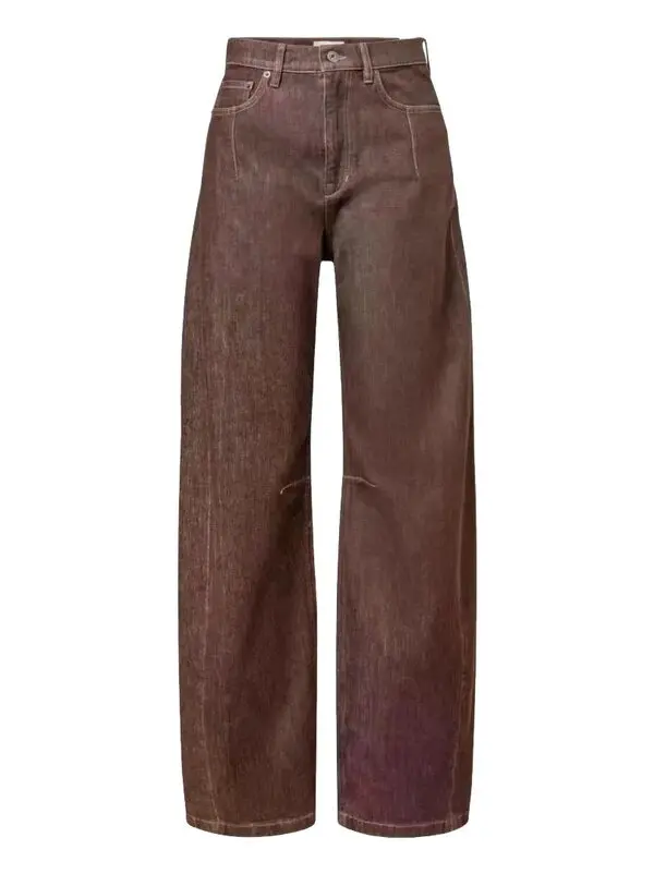 DRYKORN Liable Wide-leg Jeans - Brown