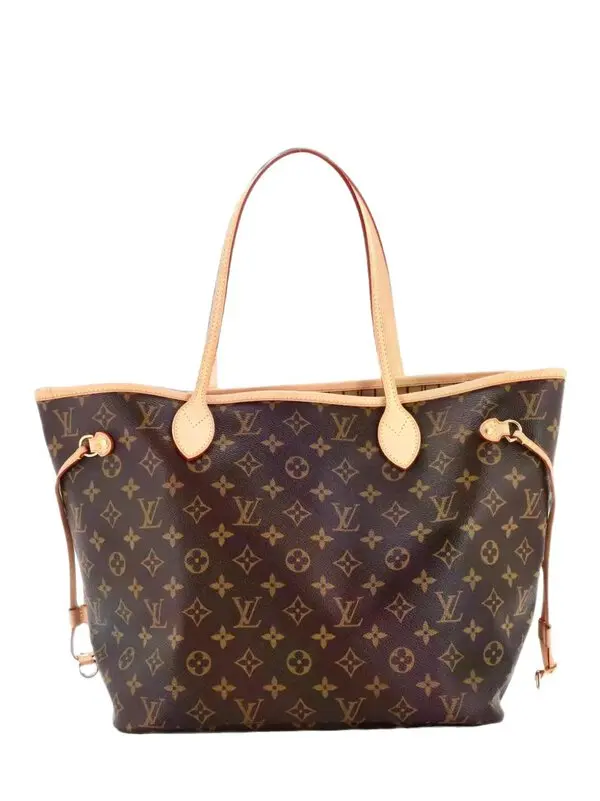 LOUIS VUITTON Monogram Canvas Tote Bag - Brown