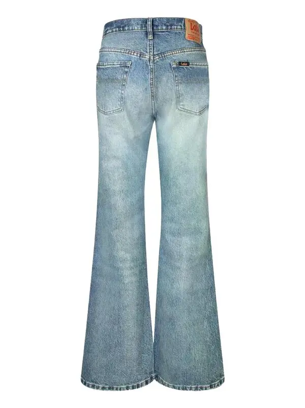 LOIS Faded Flared Jeans - Blue