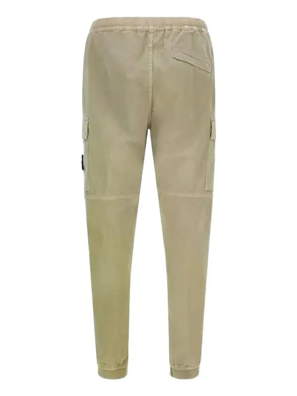 Stone Island Logo Patch Cargo Pants - Neutrals