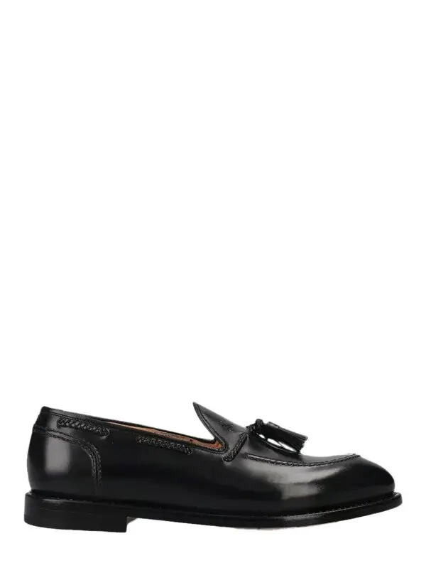 Premiata Leather Tassel Loafers - Black