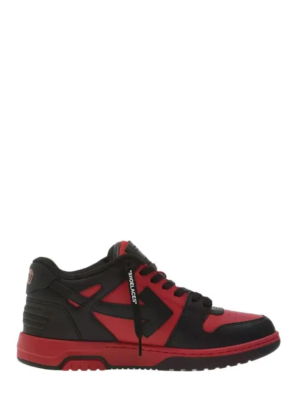 Off-White Out Of Office' Leather Sneakers - Black