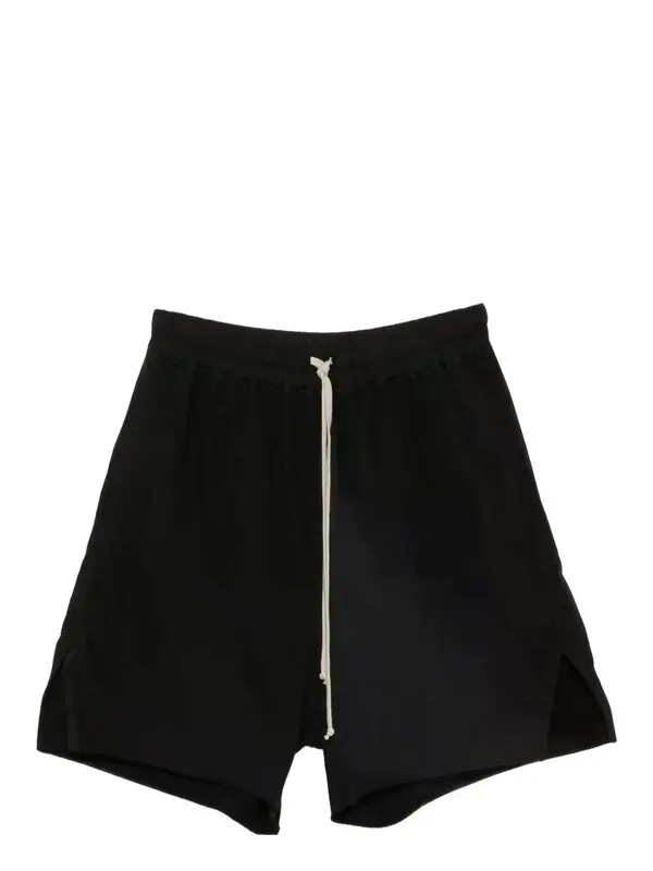 Rick Owens Zip-detail Boxer Shorts - Black