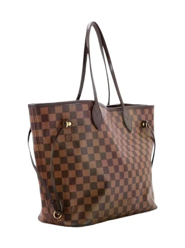 LOUIS VUITTON Damier Mm Tote Bag - Brown