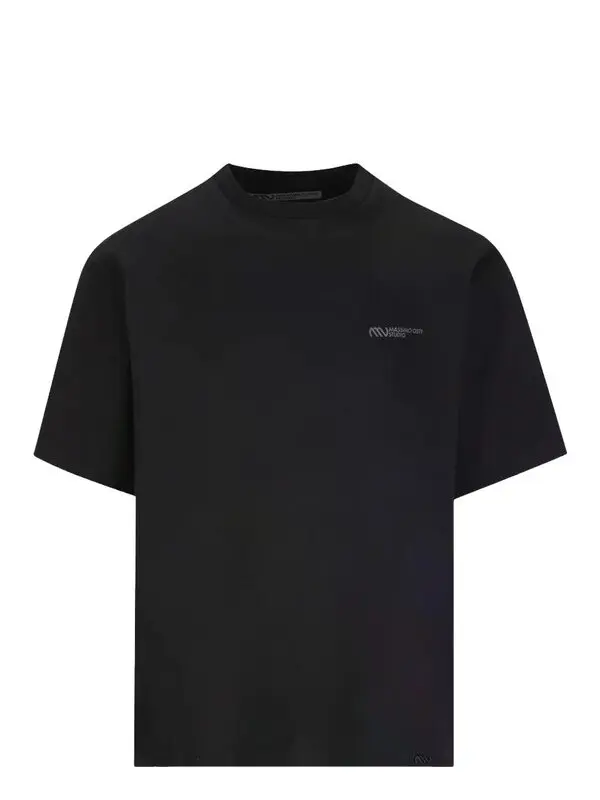 MASSIMO OSTI STUDIO Logo-print T-shirt - Black