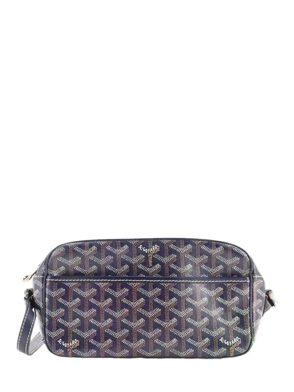 Goyard Cap Vert Coated Canvas Crossbody Bag - Blue