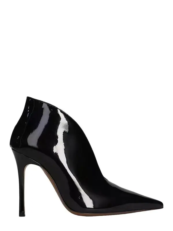 Roberto Festa Adele Patent-finish Ankle Boots - Black