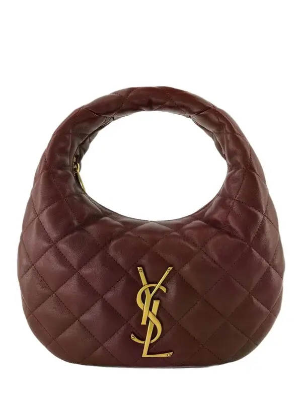 Saint Laurent Icarino Bag In Quilted Nappa - Red