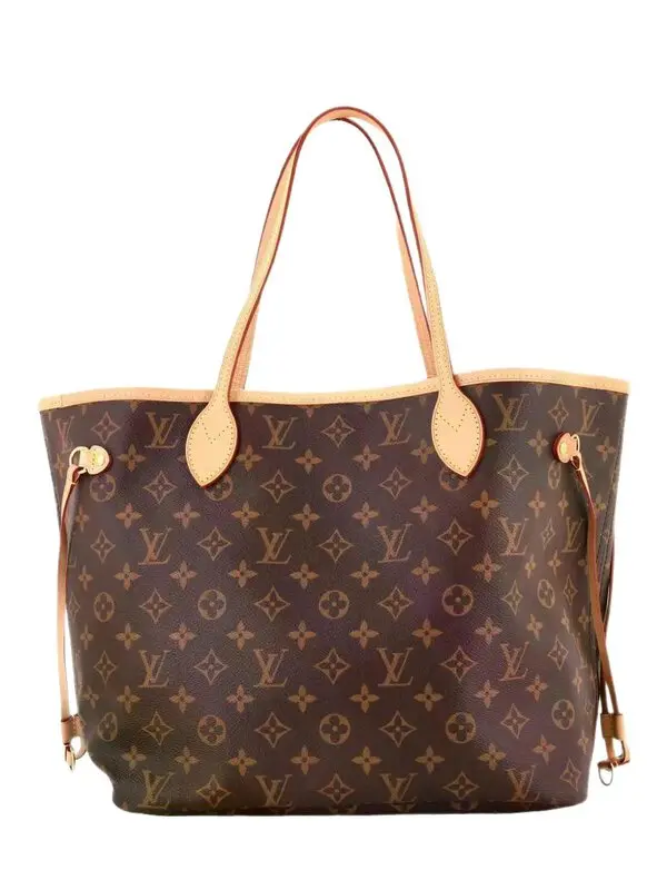 LOUIS VUITTON Monogram Canvas Tote Bag - Brown