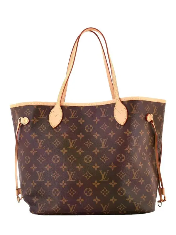 LOUIS VUITTON Monogram Canvas Tote Bag - Brown