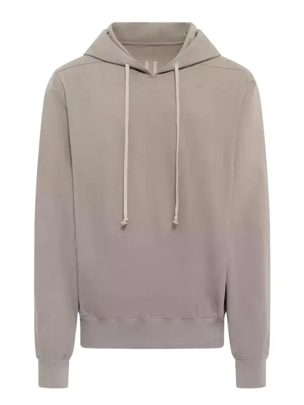 Rick Owens Drawstring Heavy-jersey Hoodie - Grey
