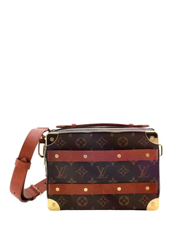 LOUIS VUITTON Monogram Canvas Handle Trunk Bag - Brown