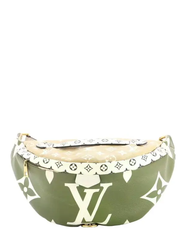 LOUIS VUITTON Limited Edition Colored Monogram Giant Belt Bag - Green