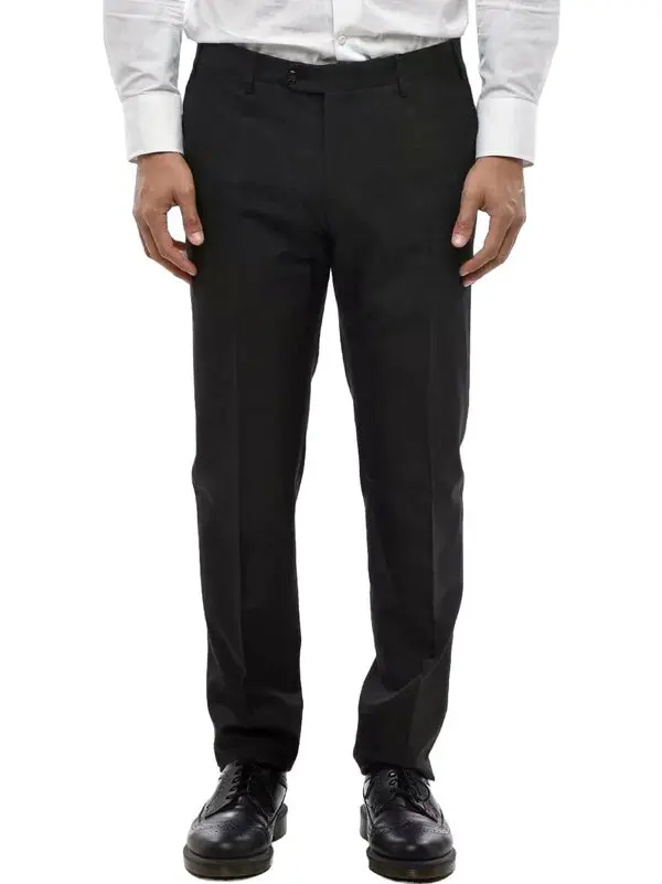 Corneliani Silk Four-pocket Trousers - Black