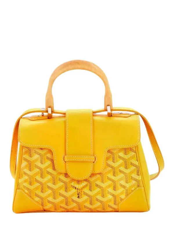 Goyard Saigon Top Handle Bag - Yellow