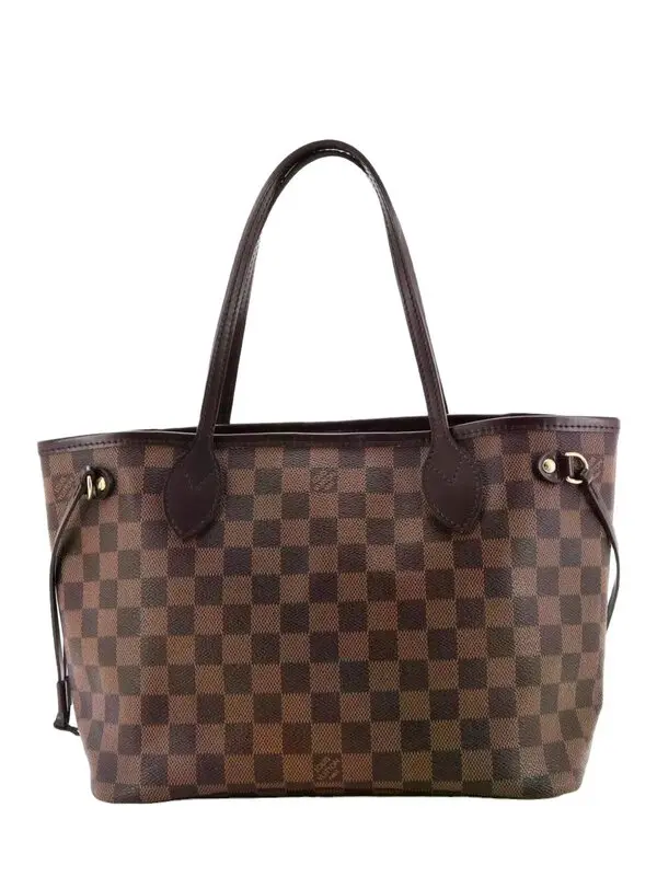LOUIS VUITTON Damier Pm Tote Bag - Brown