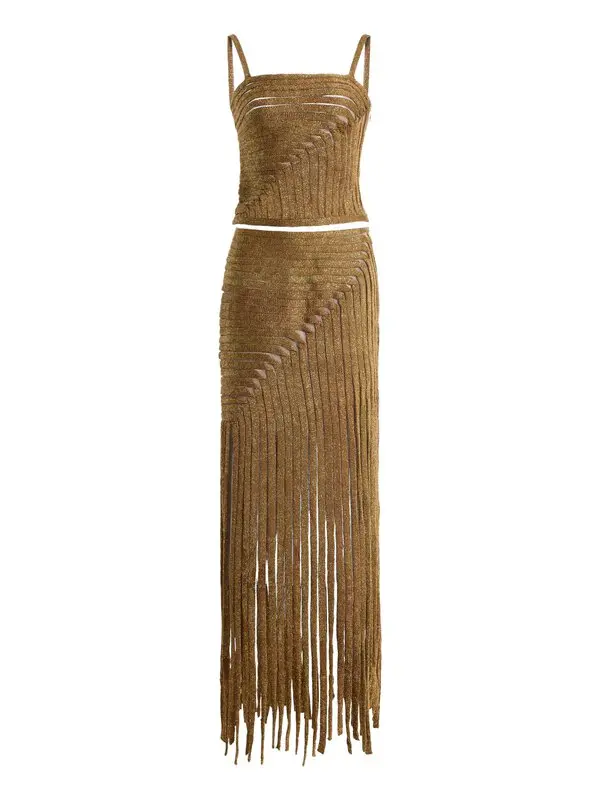 ANDREA ALMEIDA Livi Woven Set - Gold