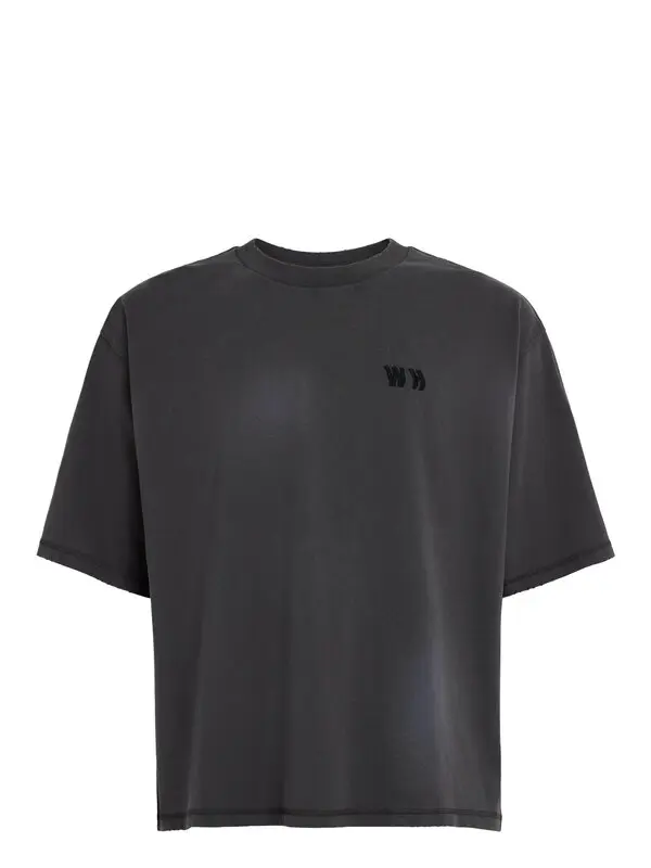 WON HUNDRED Cotton Houston T-shirt - Grey