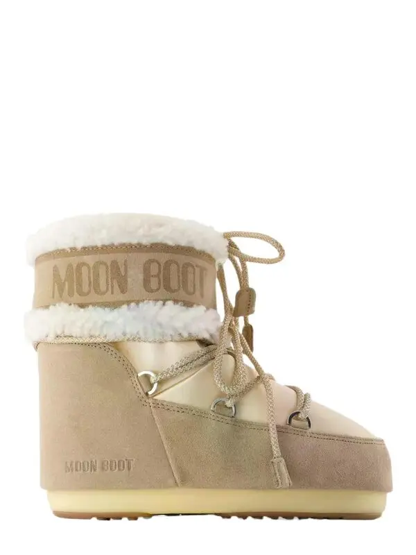 Moon Boot Icon Low Pearly Plus Ankle Boots - Neutrals