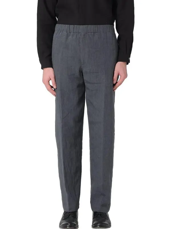 LARDINI Tailored Trousers - Black
