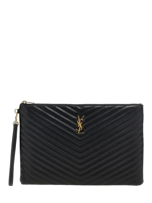 Saint Laurent Clutch Colour - Black