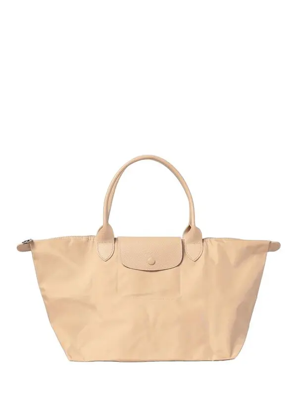 Longchamp Le Pliage One Large Foldable Tote In Recycled Nylon - Beige