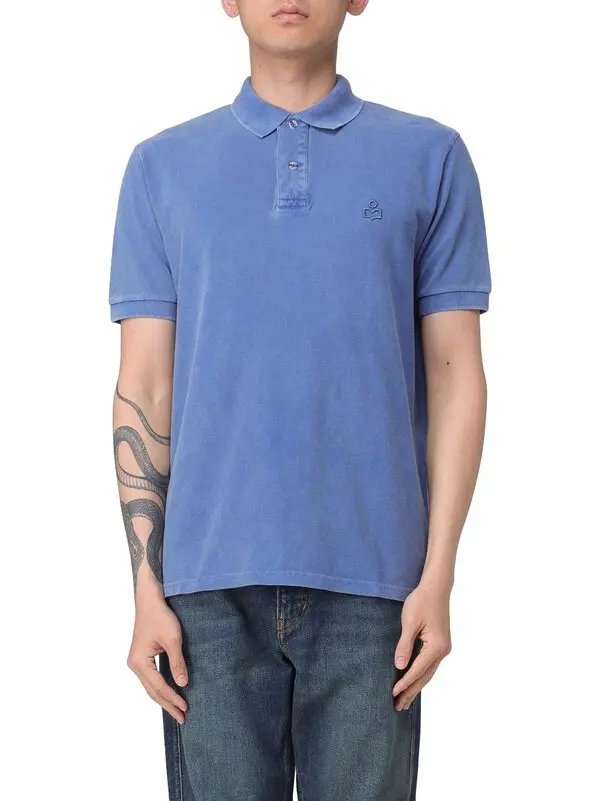 Isabel Marant Étoile Casual Cotton Polo Shirt - Blue