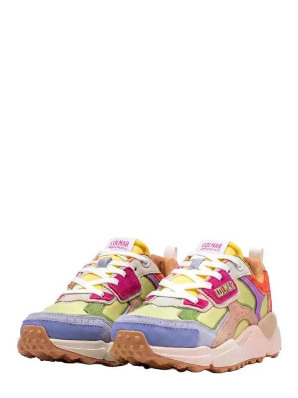 COLMAR Garner Panelled Sneakers - Green