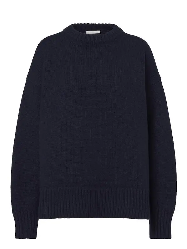 THE ROW Ophelia Wool And Cashmere Sweater - Blue