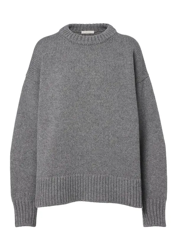 THE ROW Ophelia Wool And Cashmere Sweater - Grey