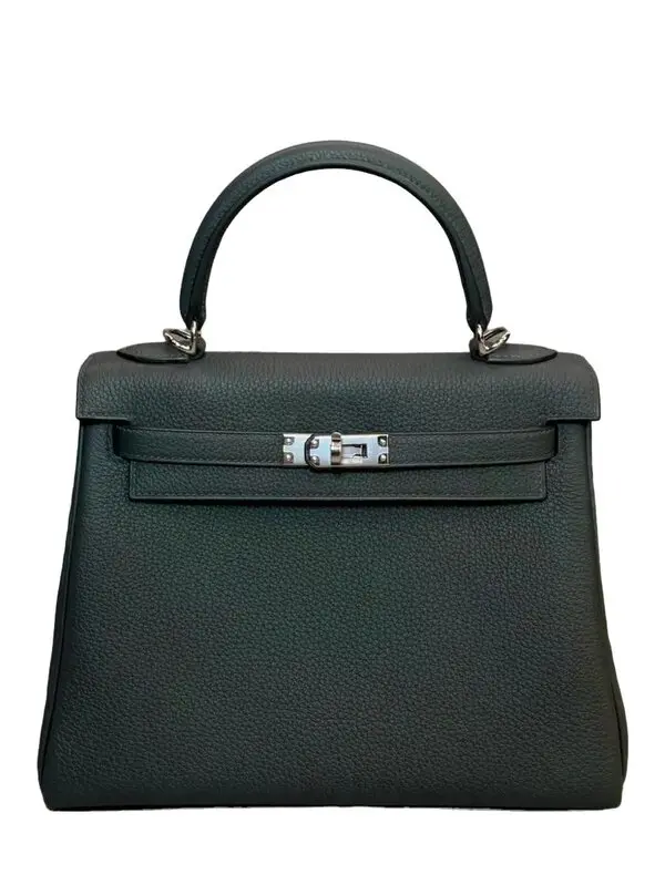 Hermès 2026 Kelly Retourne 25 Handbag - Green