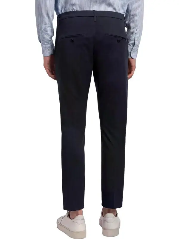DONDUP Alfredo Pressed-crease Slim-fit Trousers - Blue