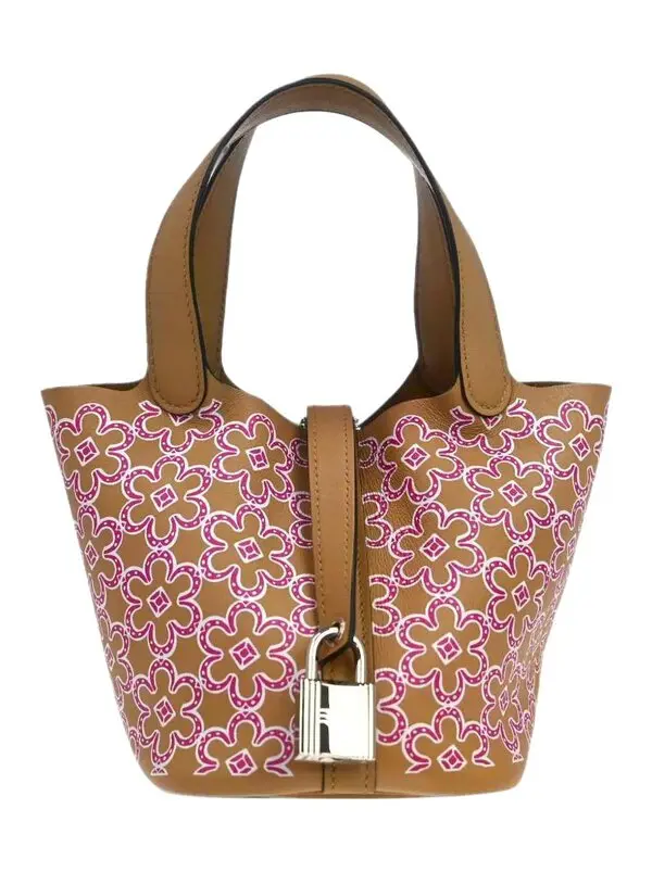 Hermès 2023 Picotin Lucky Daisy Handbag - Neutrals