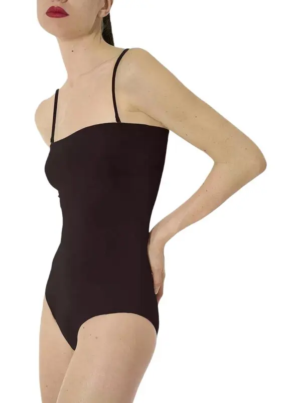 Wolford Skin Contour Bodysuit - Brown