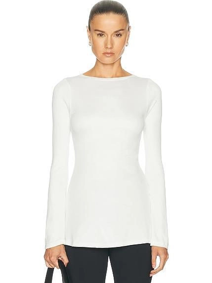 THE PARK Evelyn Top - Blanc