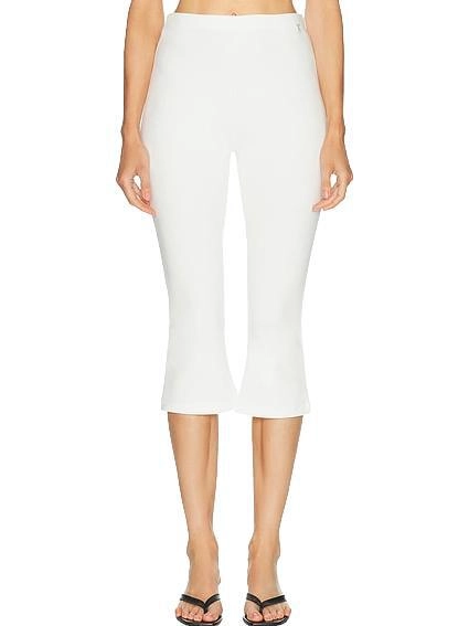 THE PARK Allison Capri Legging - Blanc