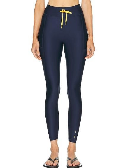 The Upside Salvador 25 Midi Legging - Navy