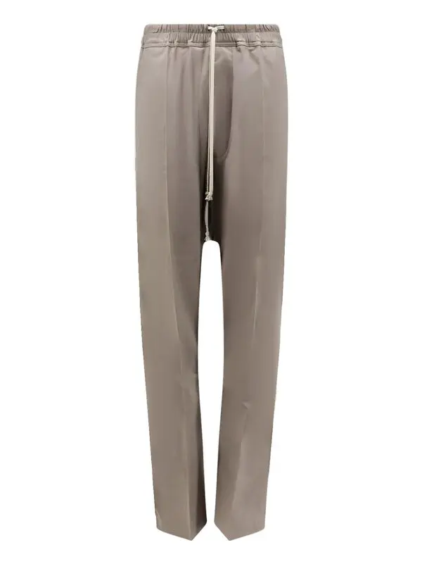 Rick Owens Cotton Trousers - Grey