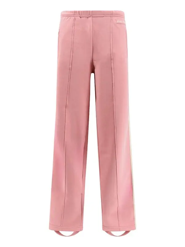Miu Miu Technical Fabric Trousers - Pink