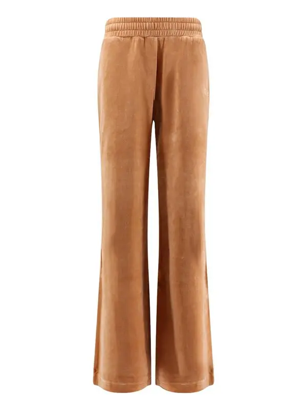 Chloé Velvet Jogger Trousers - Orange