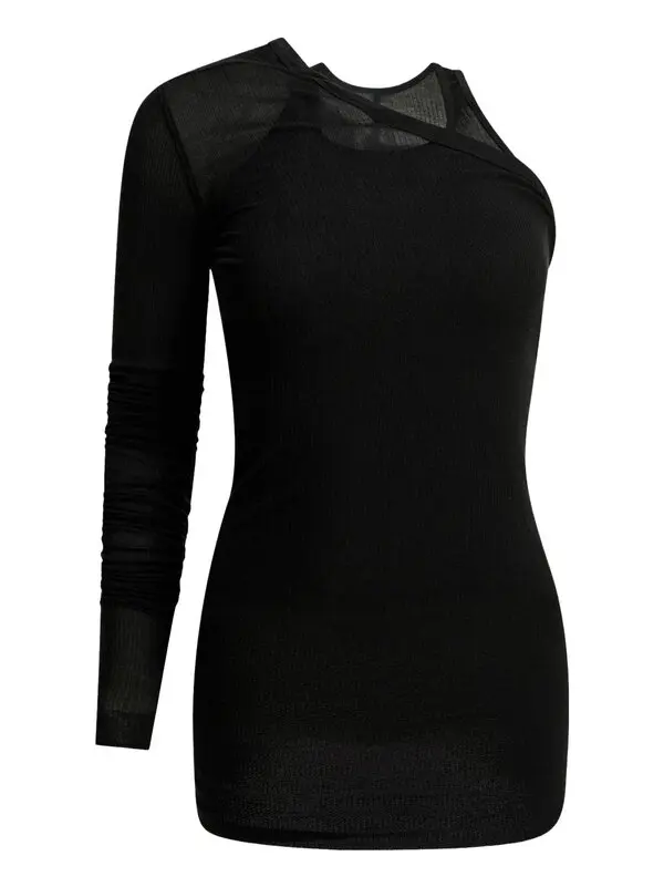 Rick Owens Banana Cotton Tank Top - Black