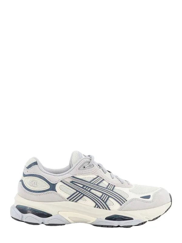 Asics Gel-nyc 2.0 Mesh And Suede Trainers - Grey