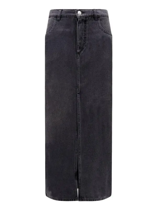 Isabel Marant Étoile Faharia Denim Skirt - Black