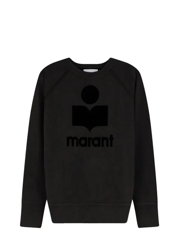 MARANT ETOILE Milly Ny Recycled Material Sweatshirt - Grey
