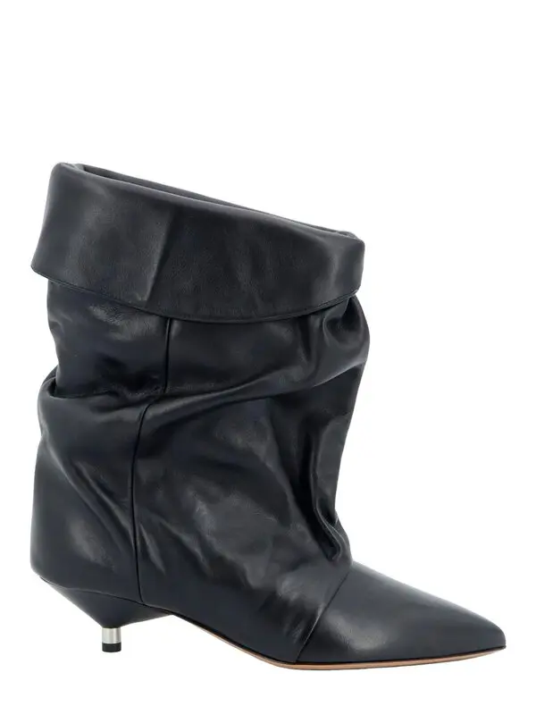 Isabel Marant Étoile Edrik Leather Boots - Black