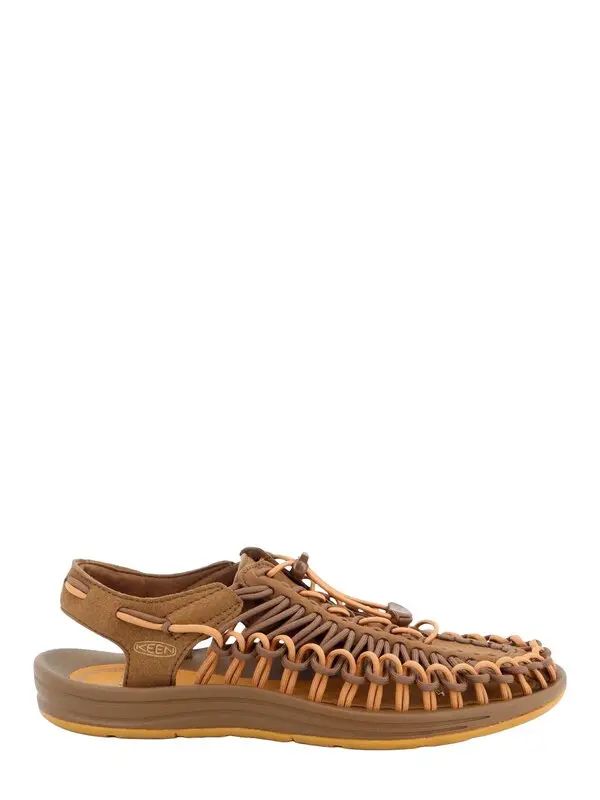 Keen Uneek M Woven Fabric Sandals - Black