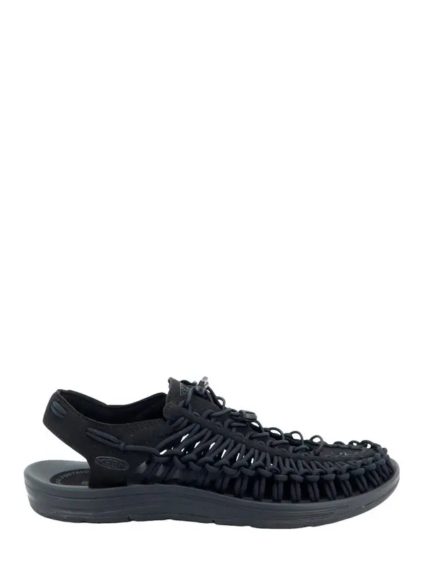 Keen Uneek M Woven Fabric Sandals - Black