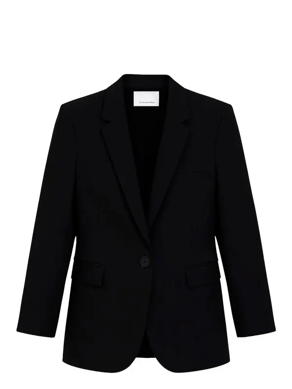 THE FRANKIE SHOP Amelia Tailored Blazer - Black